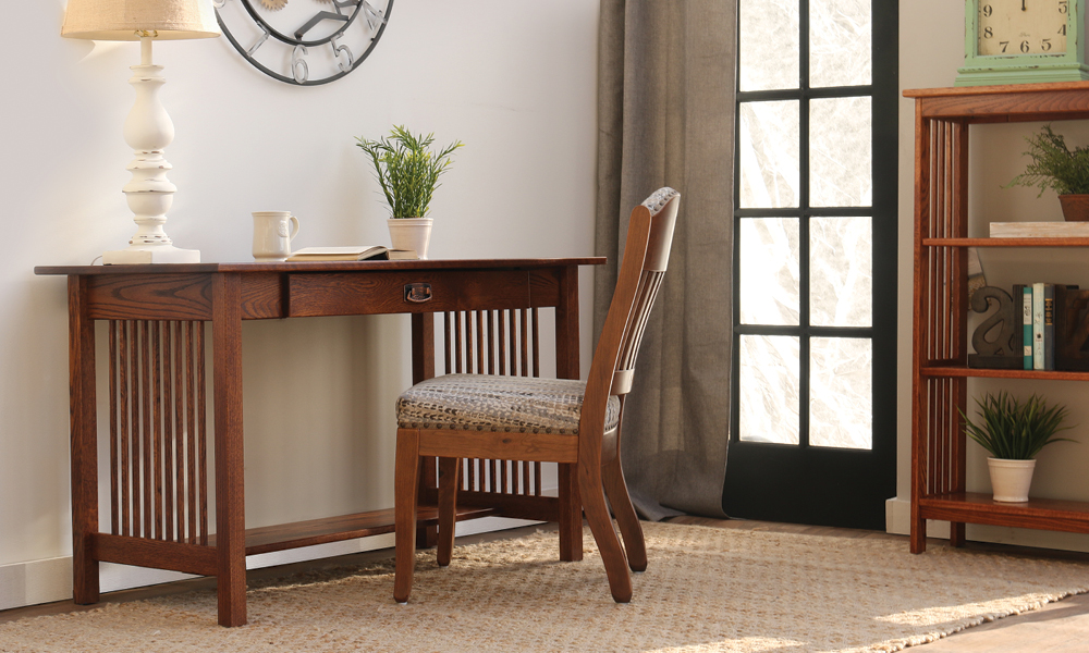 Mission Library Computer Desk Sale CT, MA & RI | Buy Mission Library ...