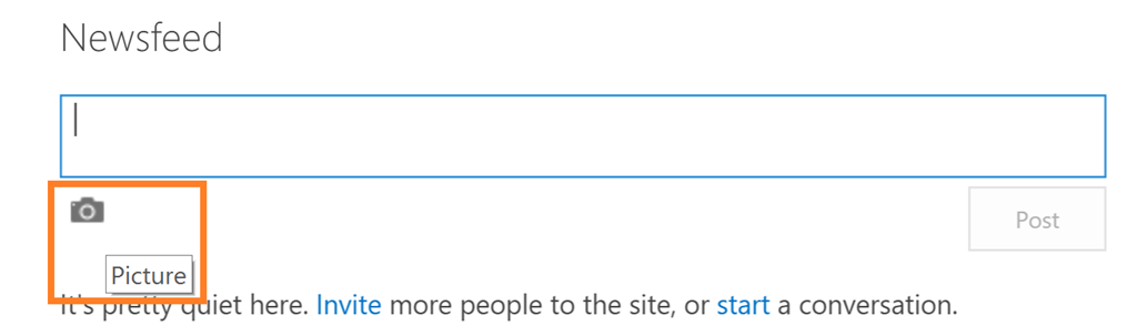 Post to the SharePoint Online Newsfeed - Kloud Help