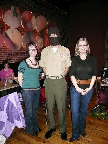 Knitting With Marines! | Knit Happenings