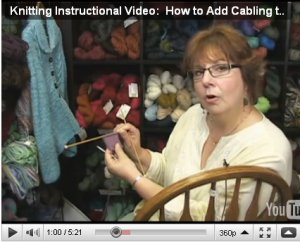 Tutorial – Cabling – Knitting