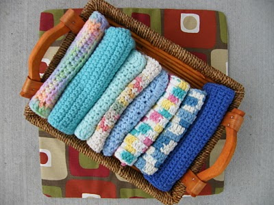 Potholders and Washrags From Knit 1 For The Road – Knitting