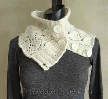 Free Pattern: Lush Button-Up Cowl – Knitting