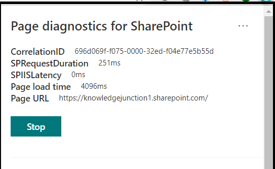 M365 – SharePoint Online – Page Diagnostics Tool for SharePoint Online ...