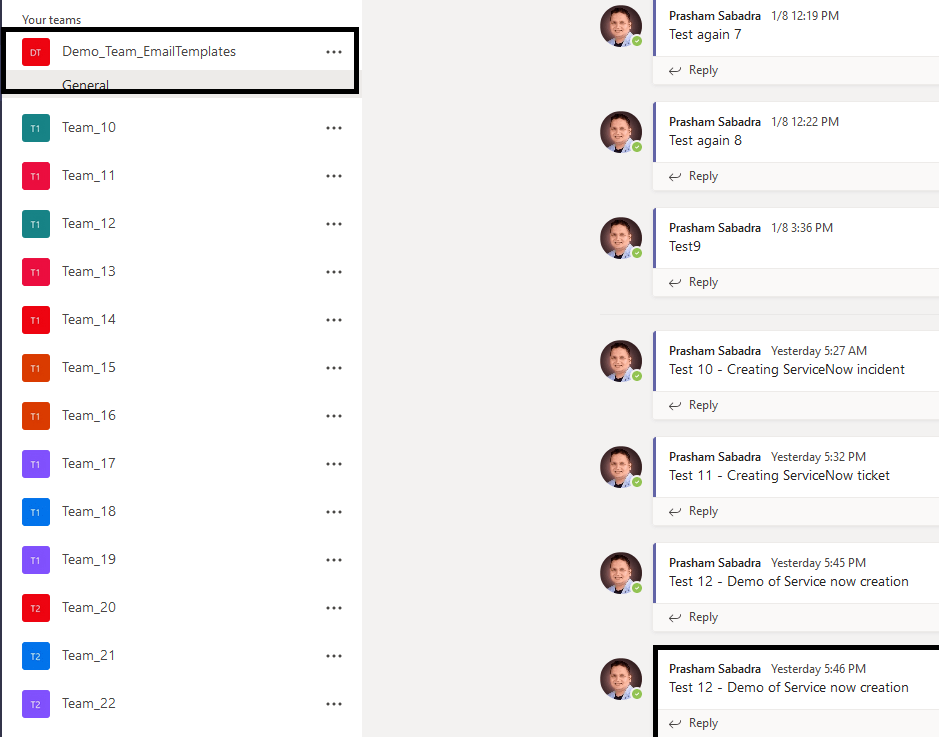 Microsoft Teams : Integrating with Service Now – Part 3 – Posting back ...