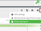 View Driver Log Report From Hos Timeline Powerfleet Knowledge