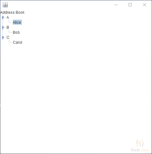 How do I remove JTree default icons? - Learn Java by Examples