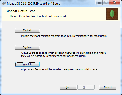 Installing and Running MongoDB Database in Windows 7 - Learn Java by Examples