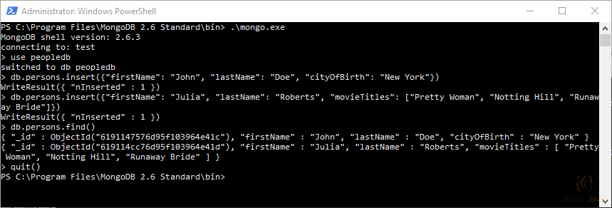Installing And Running Mongodb Database In Windows 7 Learn Java By