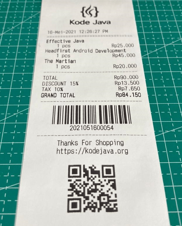 How Do I Print To A Bluetooth Thermal Printer In Android Learn Java By Examples