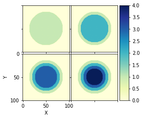 Matplotlib ImageGrid