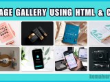 How To Create A Responsive Image Gallery With Html And Css