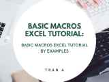 Basic Macros Excel Tutorial Basic Macros Excel Tutorial By Examples
