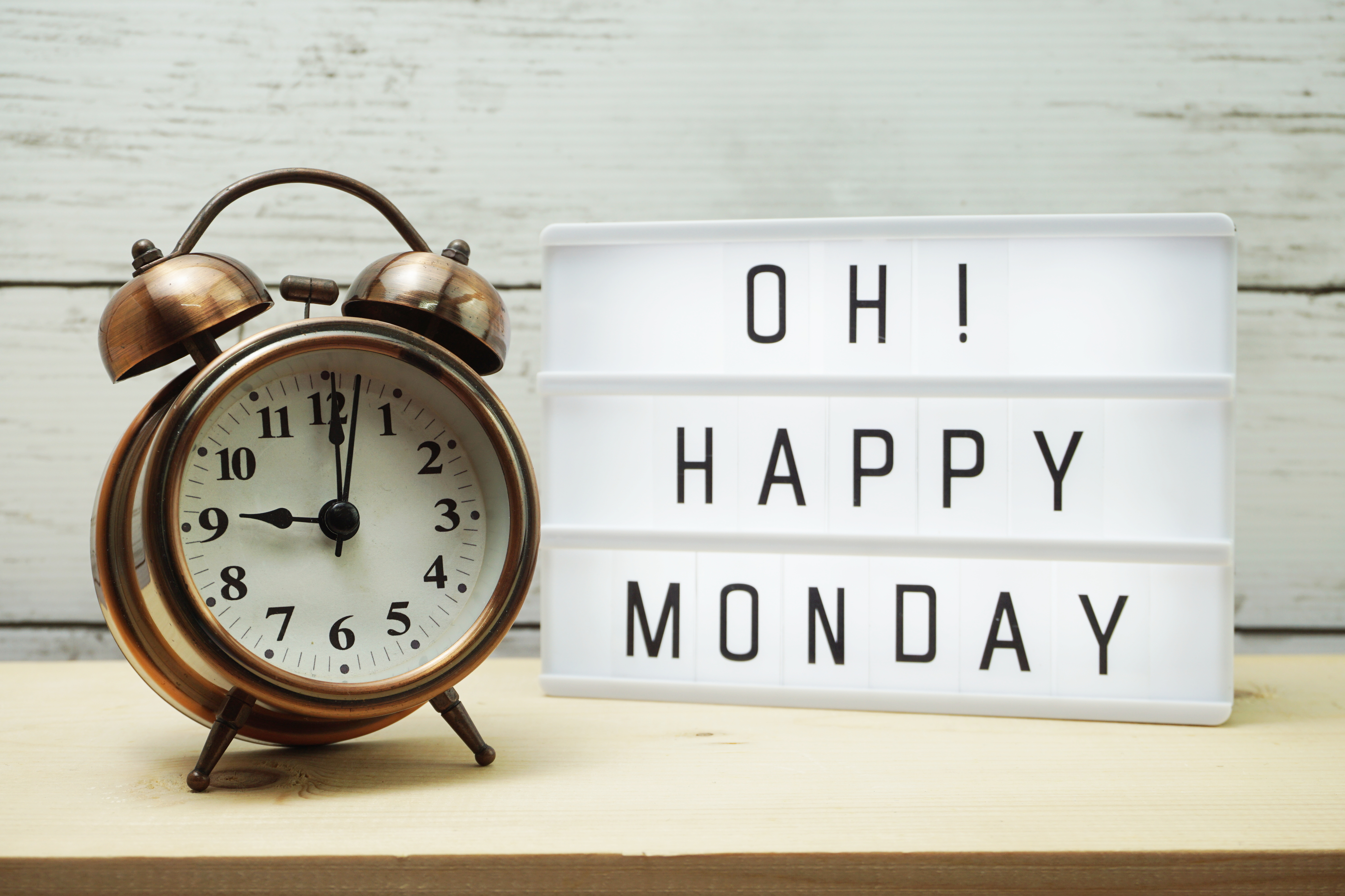Äntligen måndag
