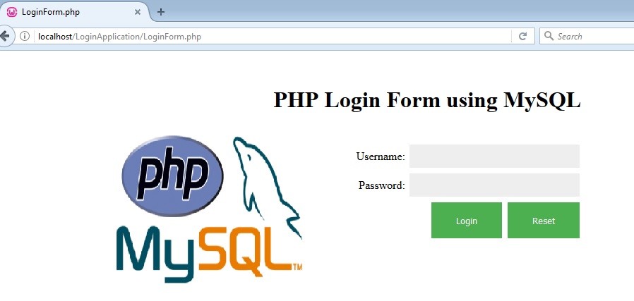 Php Login Form Using Mysql Database Krazytech 5563