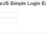 Simple Login Example In Angularjs Krazytech