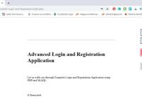PHP Login Form using MySQL database- Krazytech