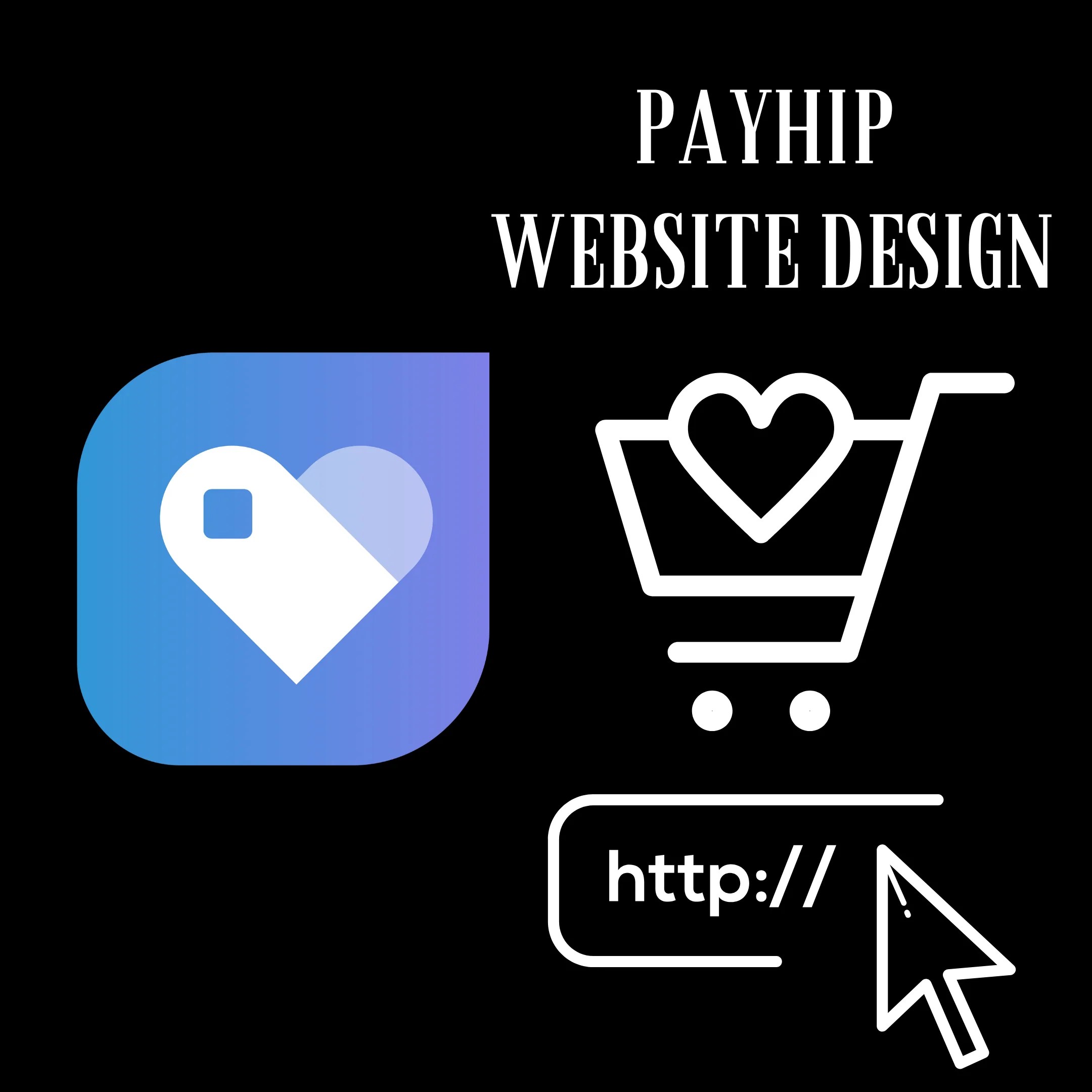 Custom Payhip Website Design Kreations Of J Adore Flava