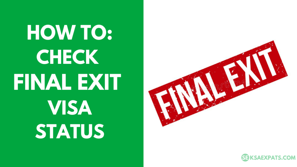Procedure To Check Final Exit Visa On Absher And MOL Website procedure-to-check-final-exit-visa-on-absher-and-mol-website