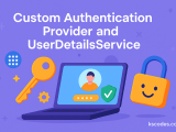 Custom Authentication Provider And Userdetailsservice In Spring