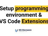 Setup Programming Environment Ks Devware