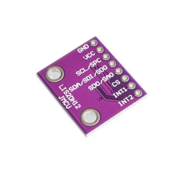 LIS2DHTR Three Axis Accelerometer - Ktechnics Systems