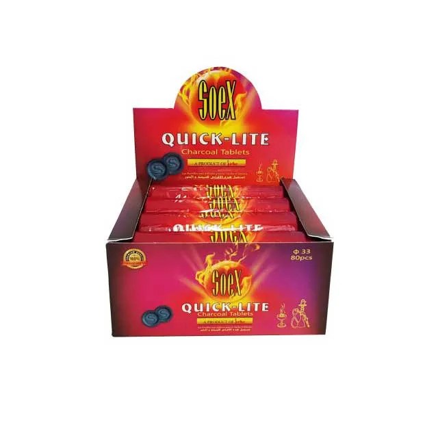 Quick Lite Charcoal Premium Quality- KVDE Hookah Store