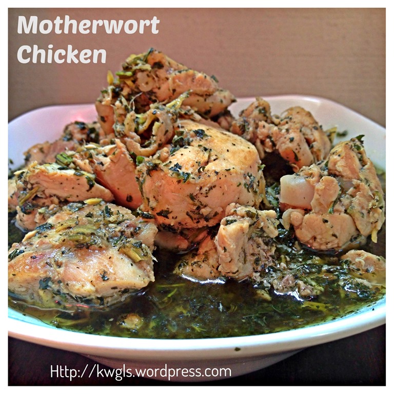 An Uniquely Sarawakian Confinement Dish–Motherwort Chicken or Kacangma ...