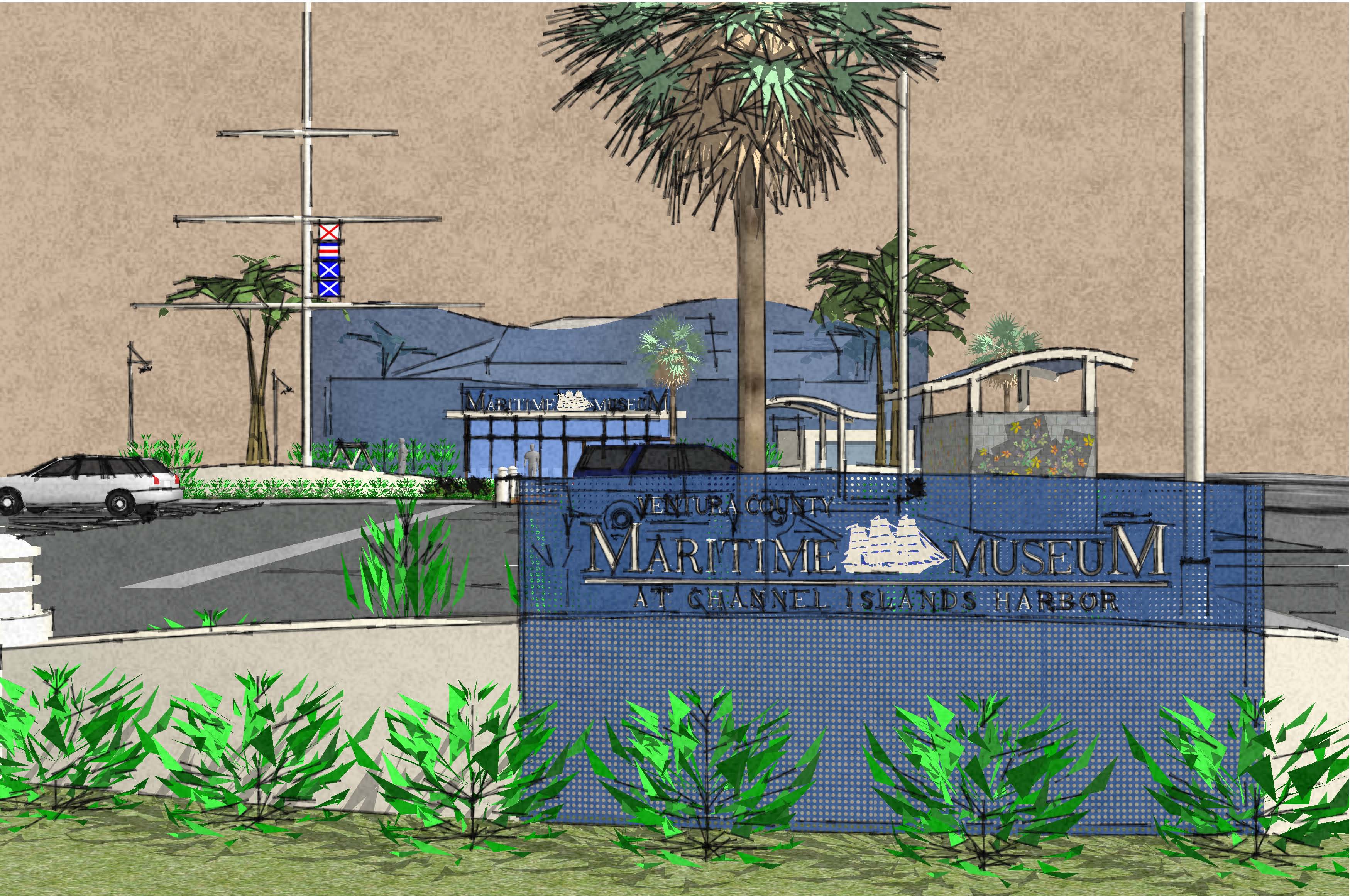 Elevation Rendering – Lauterbach & Associates, Architects