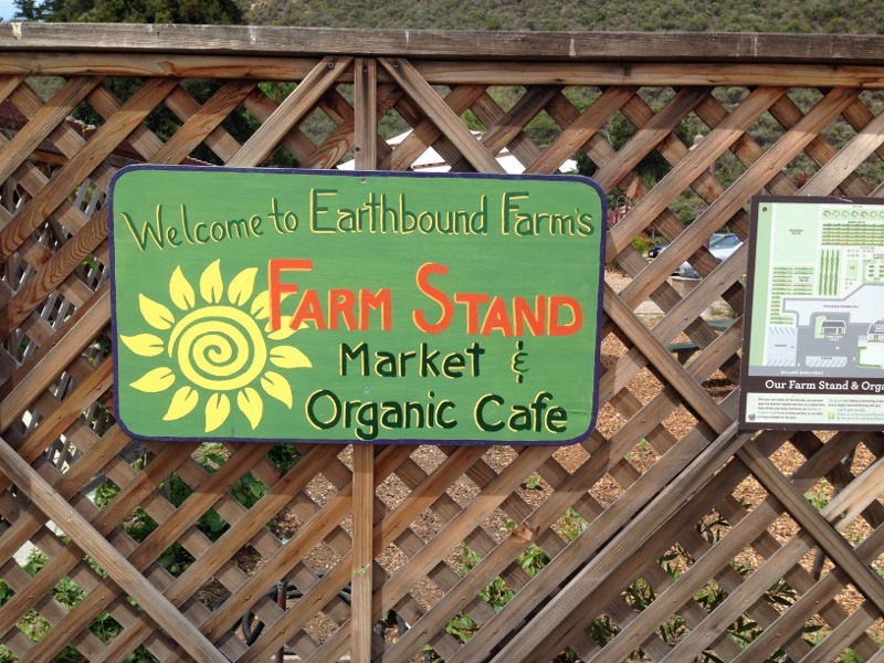 Stopping at Earthbound Farm Farm Stand - LA Explorer