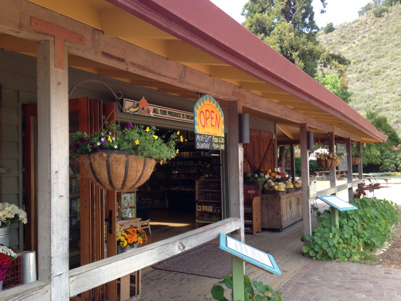 Stopping at Earthbound Farm Farm Stand - LA Explorer