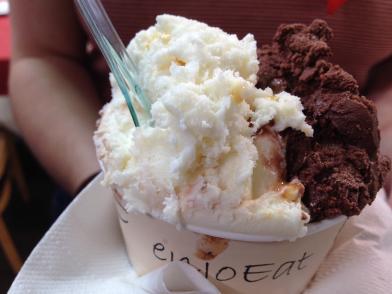 Having Lunch at Eatalian Cafe - LA Explorer