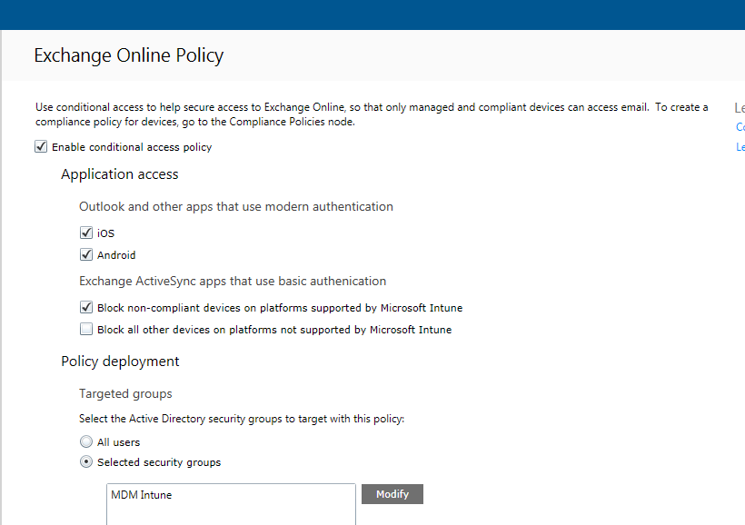 Intune Conditional Access and Selective Wipe–Caveats Abound – Lab Geek