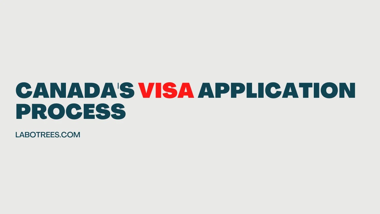Canada's visa application process | Labotrees