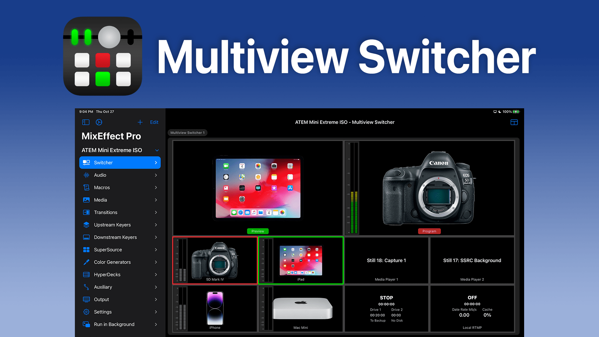 Using the Multiview Switcher – MixEffect Labs