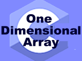 Introduction To Array In C One Dimensional Array In C Computer