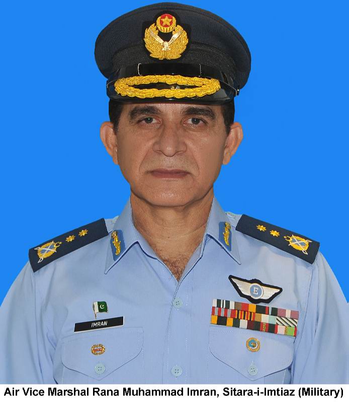 Air Commodore Rana Muhammad Imran is promoted to the rank of Air Vice ...