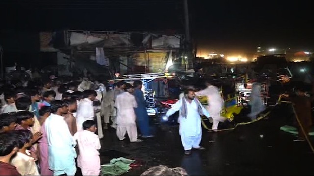 10 people killed and 59 injured in a suicide blast at Vehari Chowk in ...