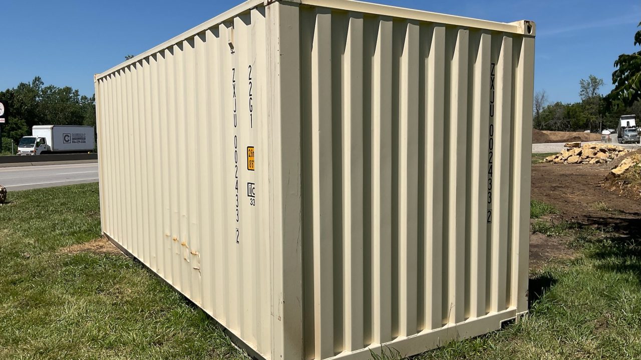 Cargo Container Storm Shelter