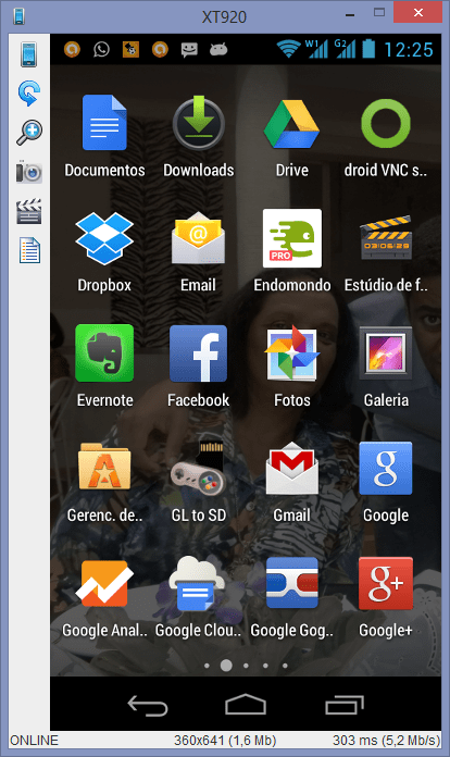 Droid@Screen a tela do Android exibida no seu Computador | Landerson Gomes