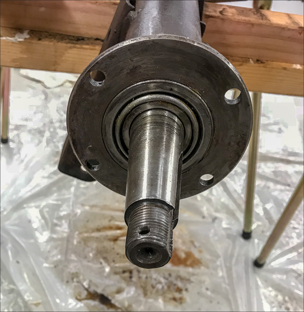 Test fit prep — Rear axle and hubs – My Jaguar MK2 Restoration