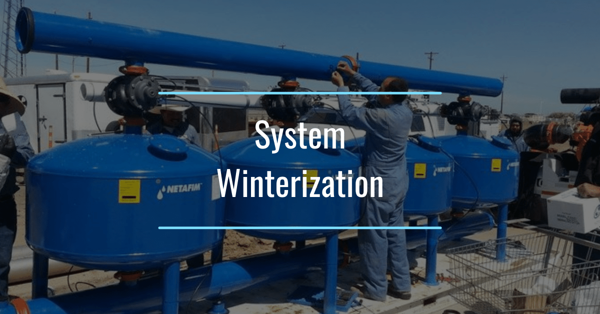 System Winterization | Landmark Irrigation