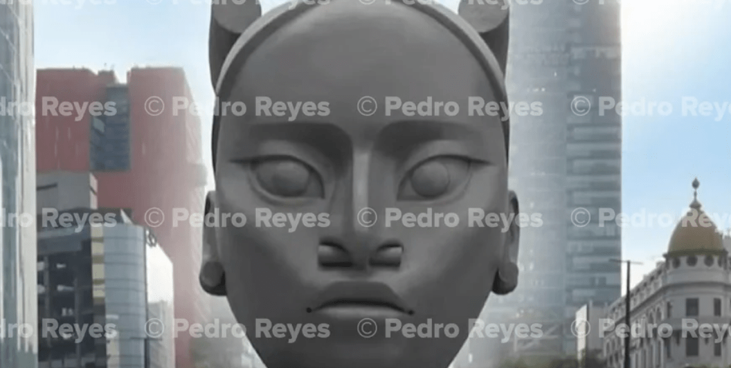 Ella es ‘Tlali’, la estatua de mujer olmeca que sustituirá a Colón en ...