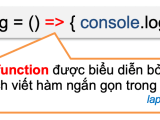Arrow Function Trong Javascript