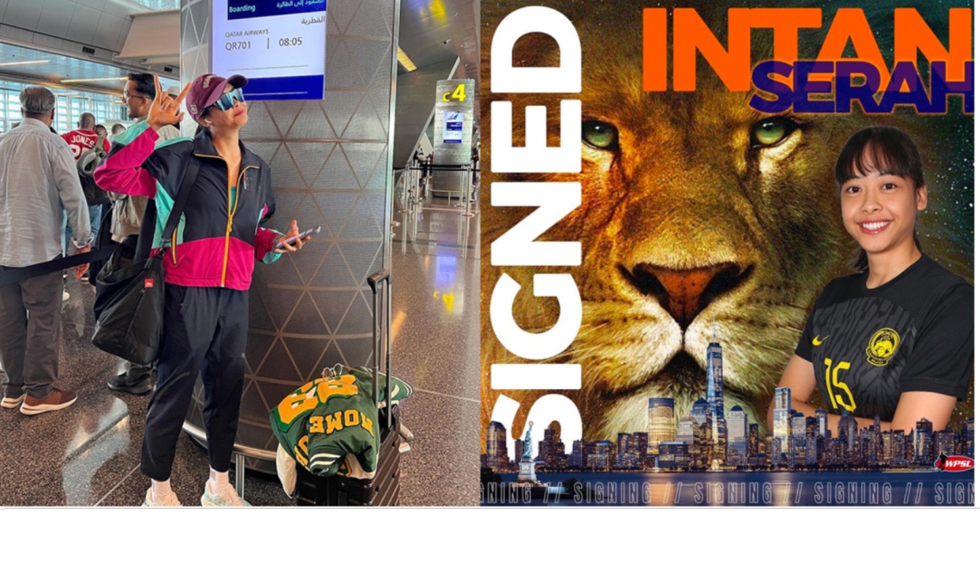 NEW: Intan Sarah 1st Malaysian PLAYER in American Soccer