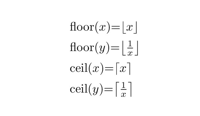 How To Find Floor And Ceiling Functions