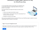Create A Google Api Key Instructions For Wordpress Sites