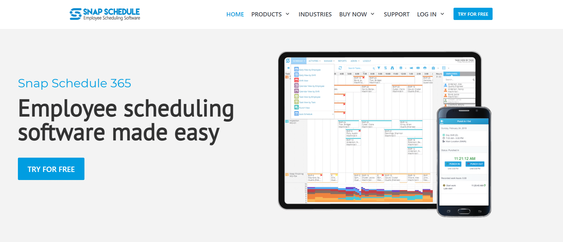 6 Best Work Schedule Software To Help You Manage People - Launch Space