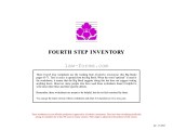 Free Fourth Step Inventory Template Legal Forms