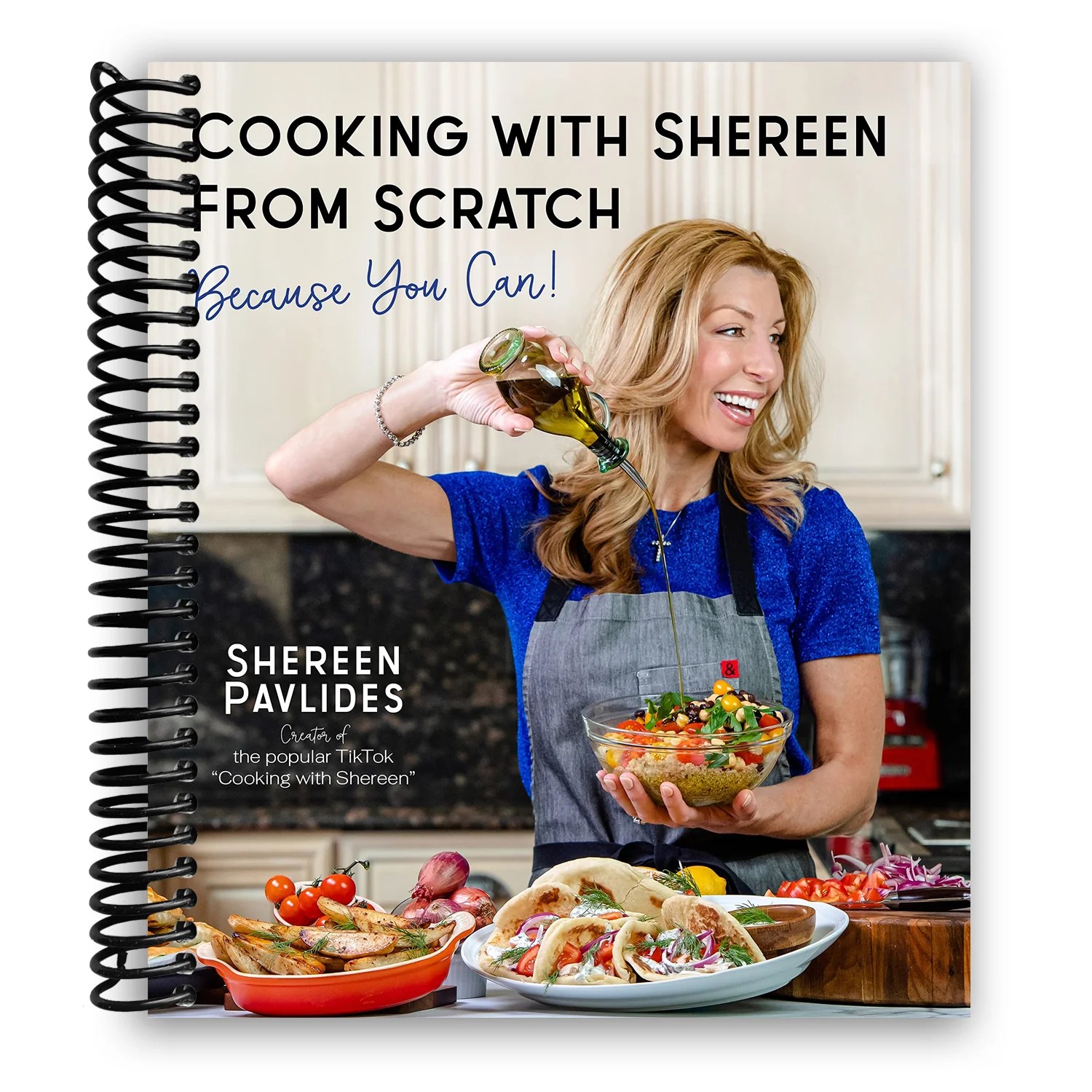 Cooking With Shereen From Scratch Because You Can Spiral Bound
