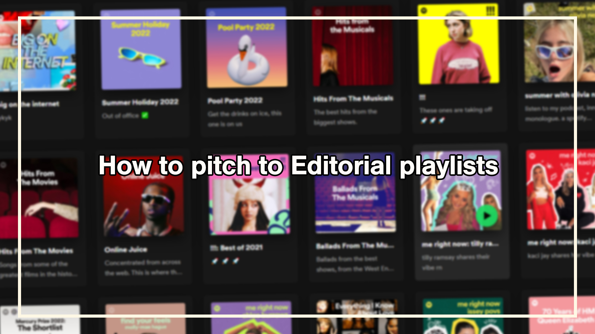 How to pitch to Editorial playlists - lazyboyloops